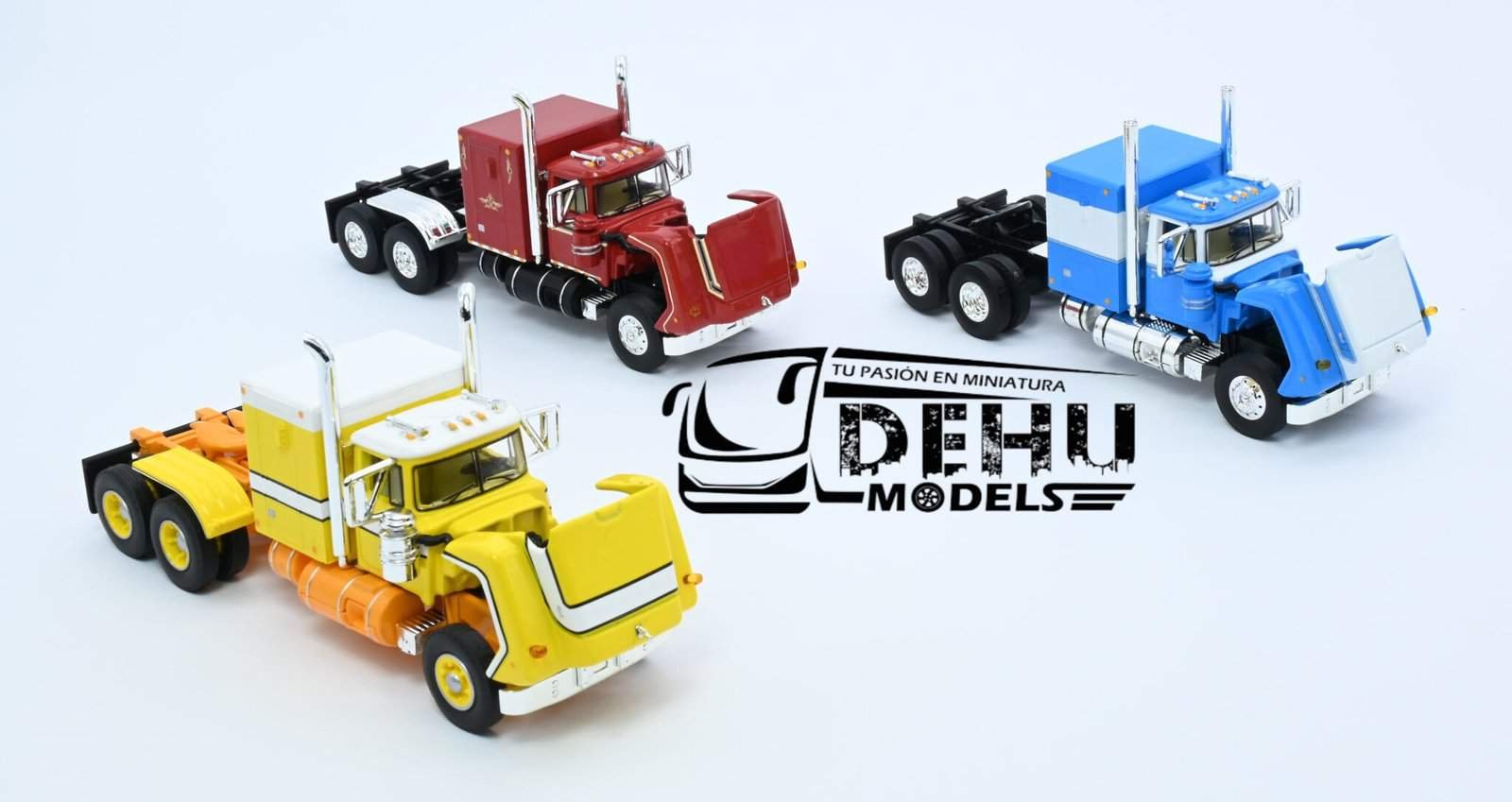Tráiler a Escala 1/64 Mack R Model Trio Set 60-1250 3 Piezas Pack ...