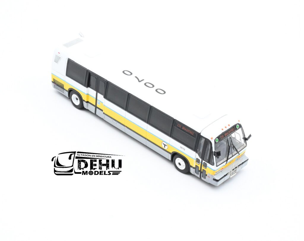 Autobús a Escala 1/87 TMC RTS Transit Bus 1999 Boston MBTA 87-0314 ...
