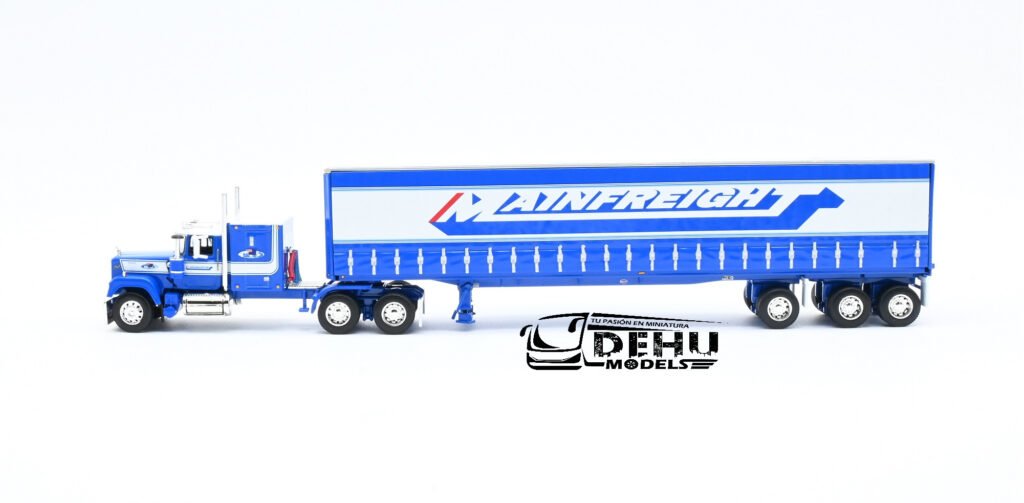 Tráiler a Escala 1/64 Mack Super-Liner Sleeper Cab con Remolque Cama ...