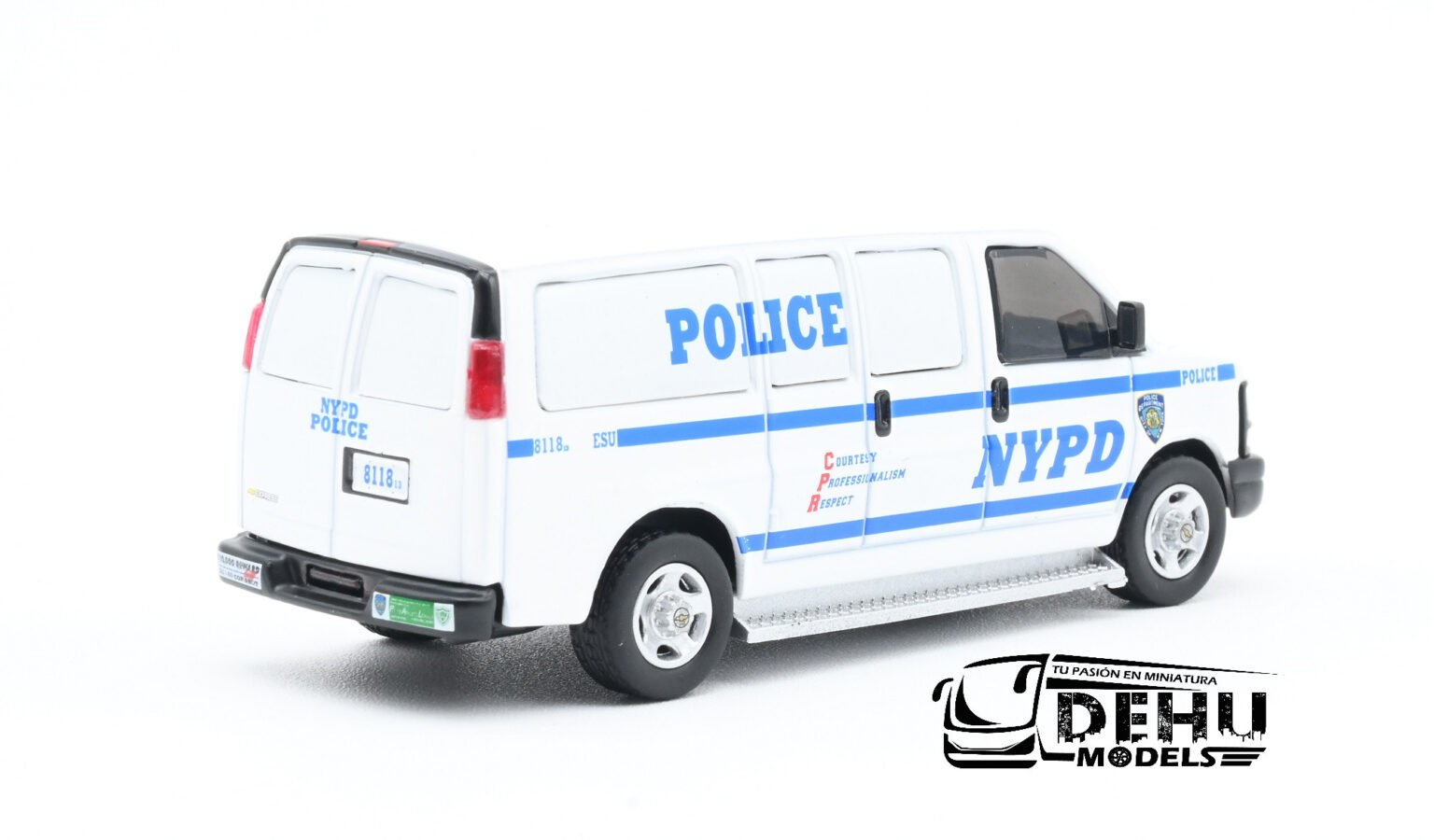 Camioneta a Escala 1/64 Chevrolet Express Van New York City, New York ...