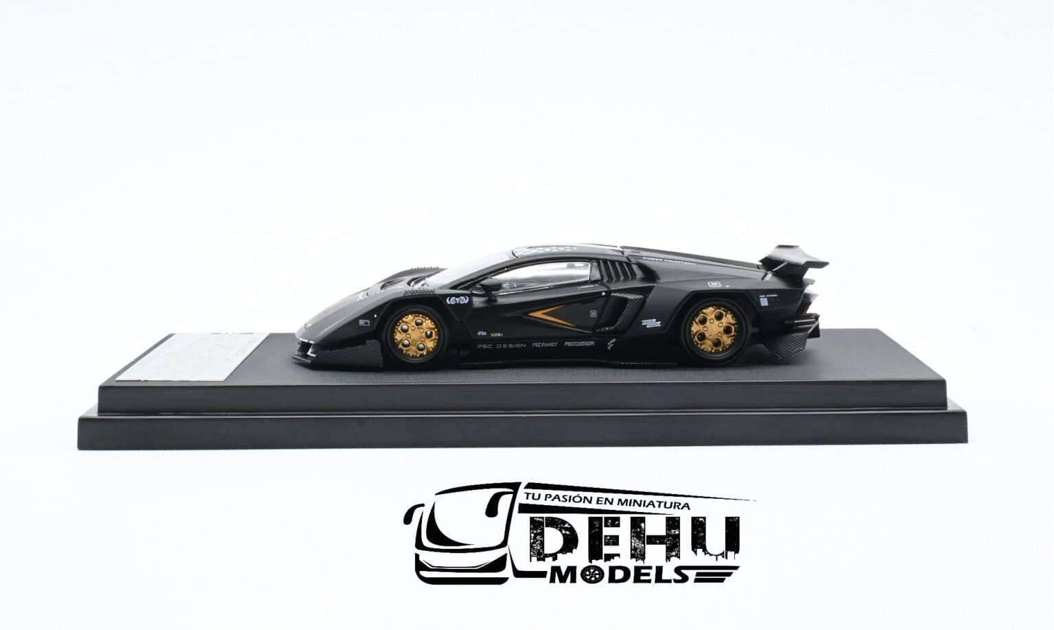 Auto a Escala 1/64 Lamborghini Countach LPI 800-4 V PSC DESIGN Negro ...