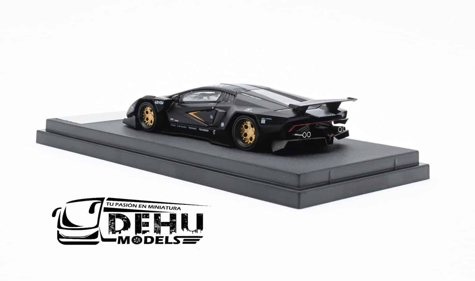 Auto a Escala 1/64 Lamborghini Countach LPI 800-4 V PSC DESIGN Negro ...