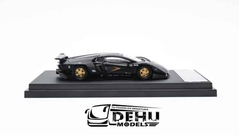 Auto a Escala 1/64 Lamborghini Countach LPI 800-4 V PSC DESIGN Negro ...